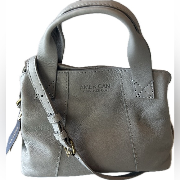 American Leather Co. | Bags | American Leather Co Ada Triple Entry ...